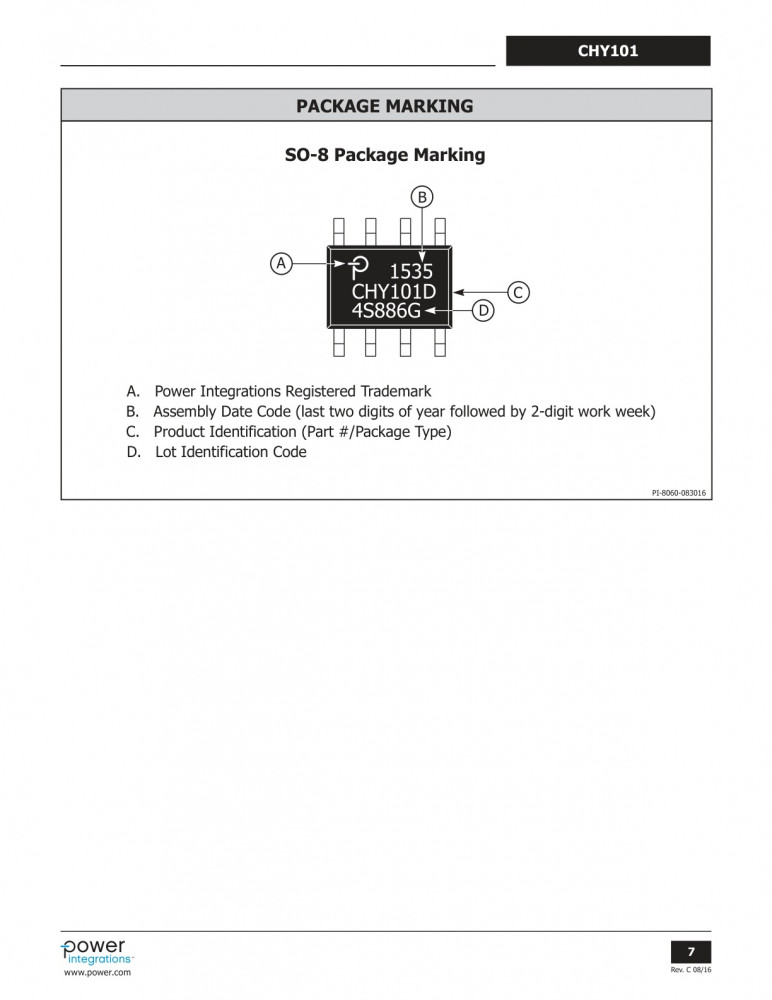 CHY101D-TL datasheet page 7