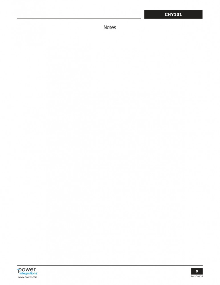 CHY101D-TL datasheet page 9
