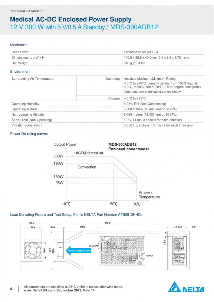 MDS-300ADB12 datasheet page 4