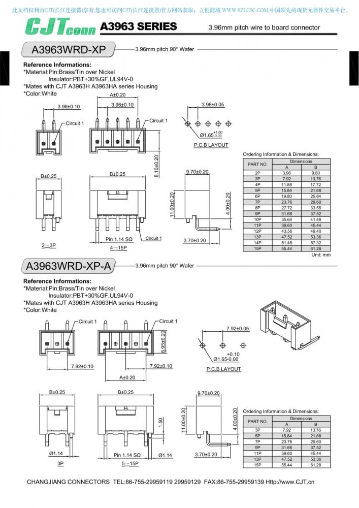 CJT A3963 series document page 10