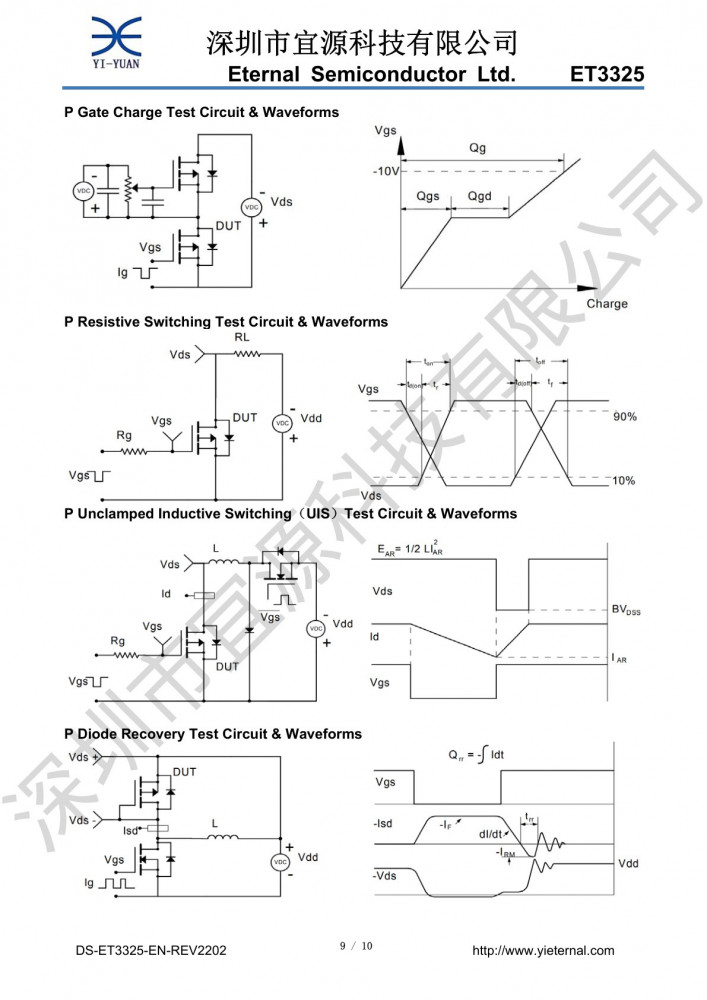 ET3325 datasheet page 9