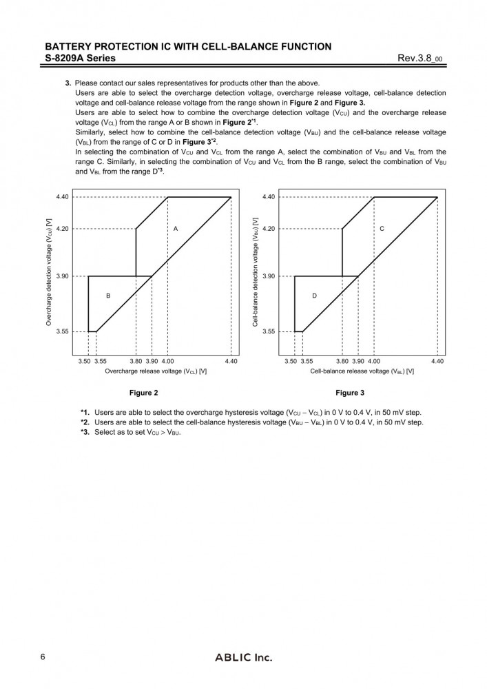 S-8209A datasheet page 6