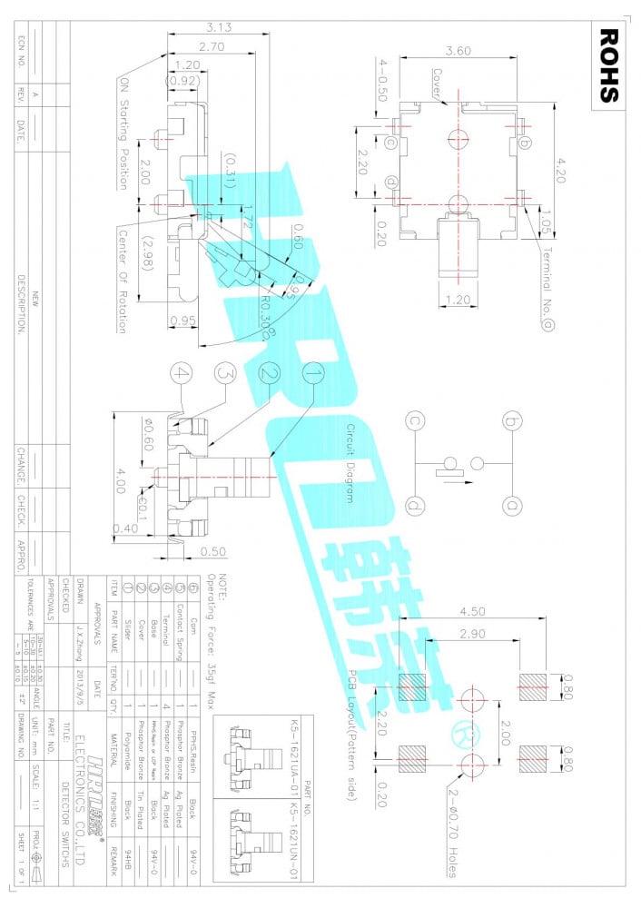K5-1621UA-01 technical document