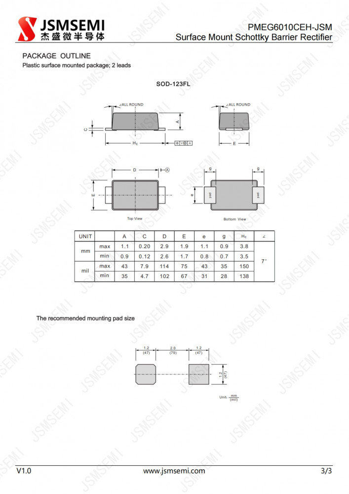 PMEG6010CEH-JSM datasheet page 3