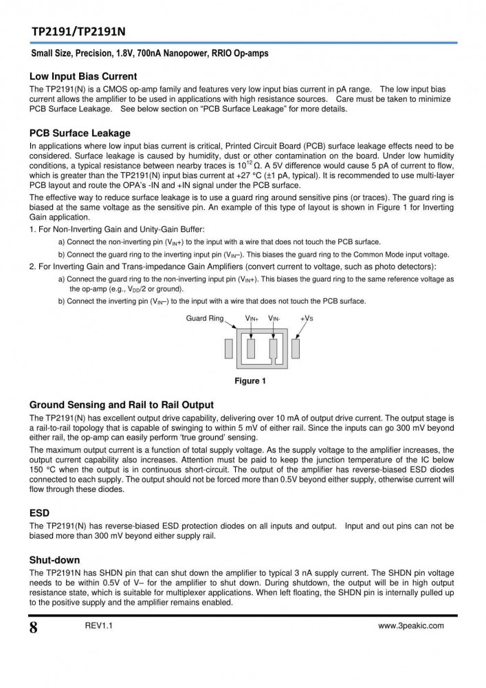 TP2191 datasheet page 8