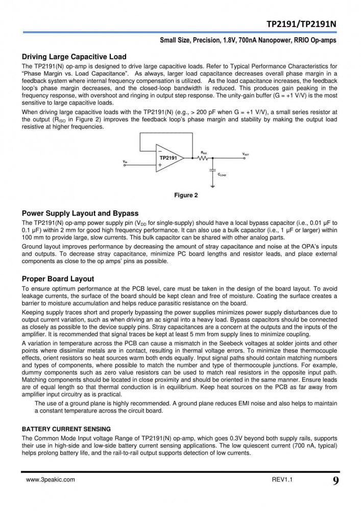 TP2191 datasheet page 9