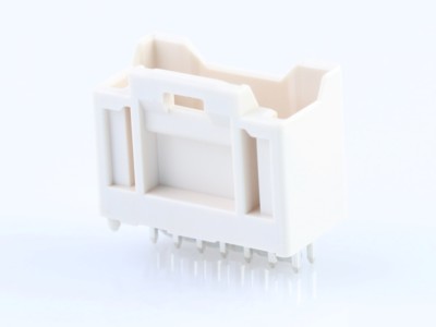 2.00mm Pitch, iGrid PCB Header, Dual Row, Vertical, Through Hole, Matte Tin (Sn) Plating, Positive Lock, 14 Circuits, Tray, 2.20mm PC Tail Length, Natural, with PCB Locator for sale