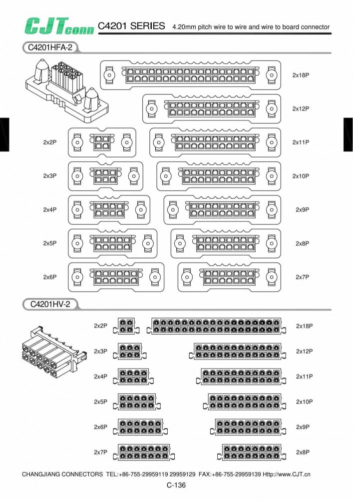 CJT C4201 series document page 6