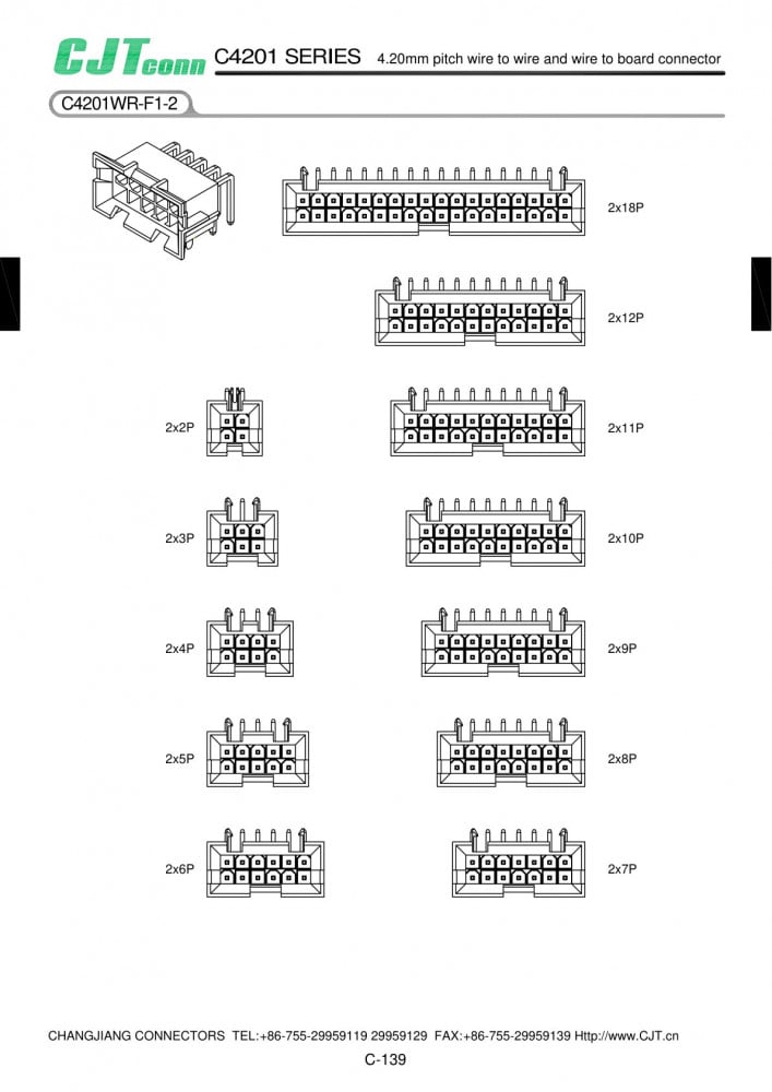 CJT C4201 series document page 9