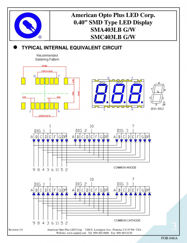 SMC403LB technical document page 3