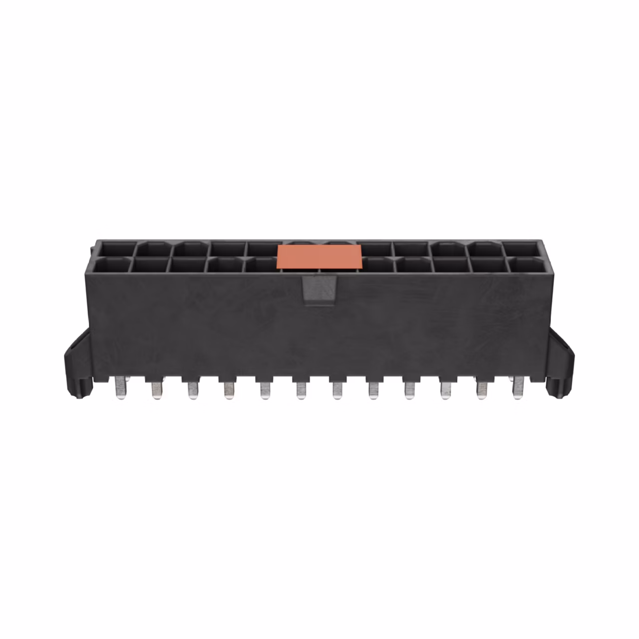 Mini-Fit Jr. Reflow Solder Capable Header, 4.20mm Pitch, Dual Row, Vertical, 24 Circuits, 1.57mm PCB Thickness, with PCB Pegs, LCP Housing, with Gold (Au) Plating, Glow-Wire Capable, Tape and Reel, with Pick-and-Place Tape for sale