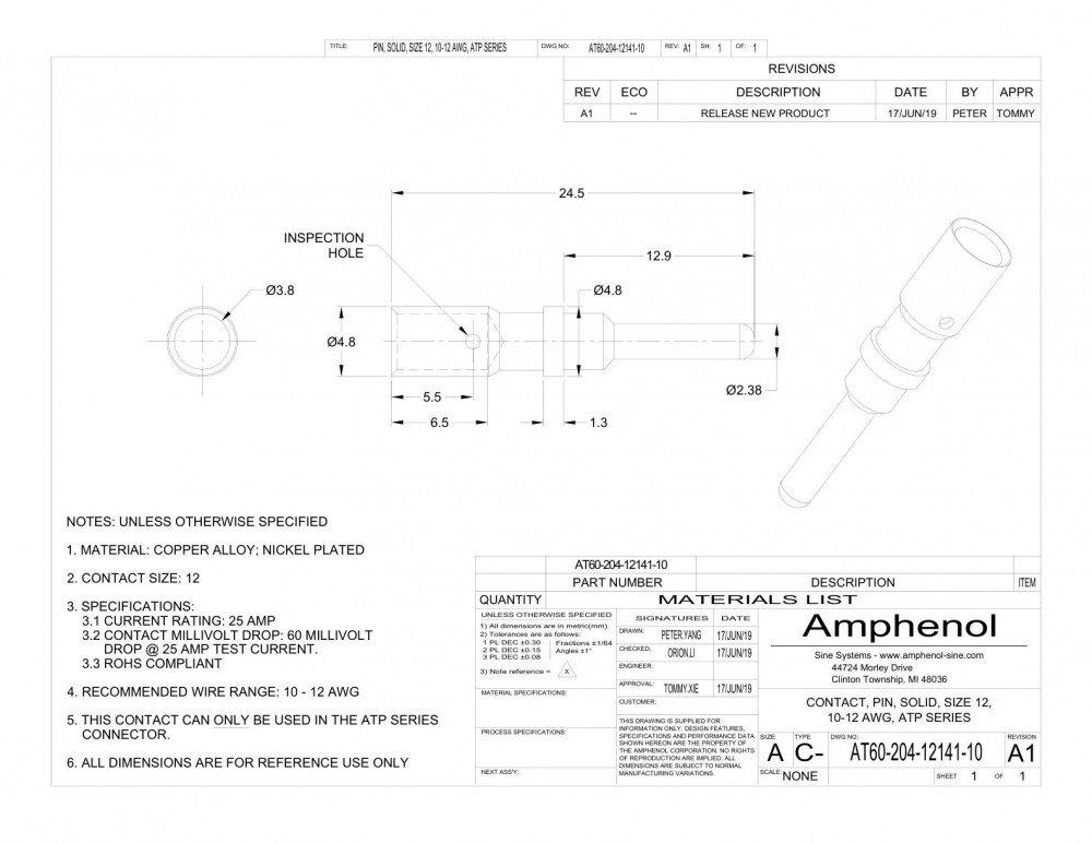 AT60-204-12141-10 technical drawing