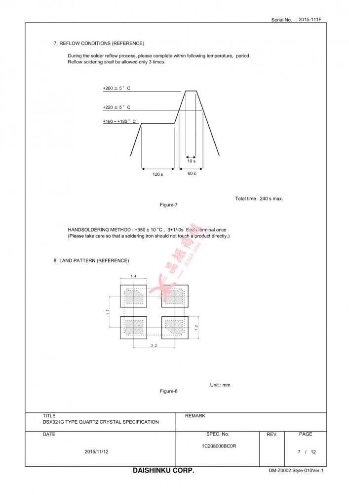 KDS specification page 8