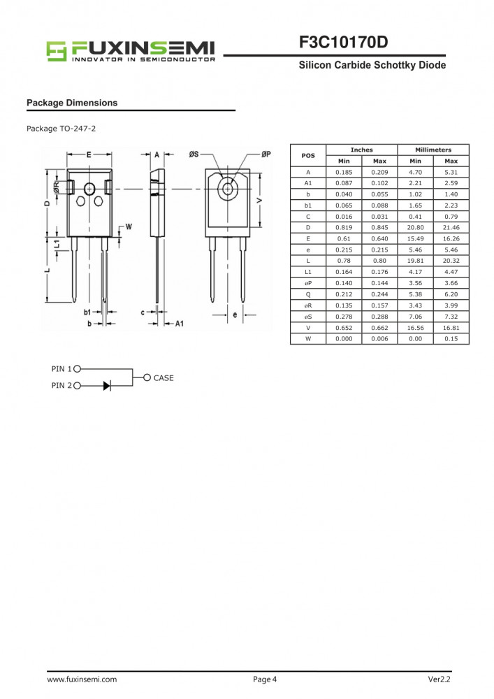 F3C10170D datasheet page 4