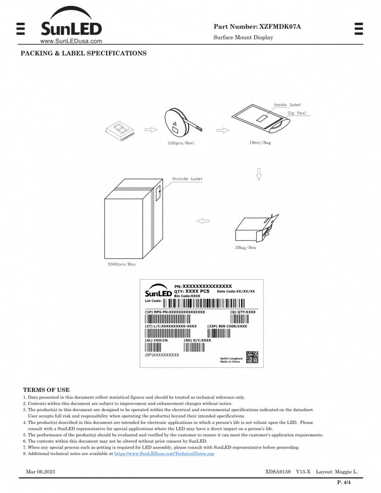 XZFMDK07A datasheet page 4