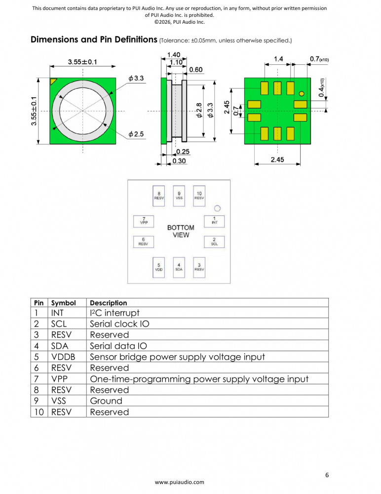 PSD0401120 datasheet page 6