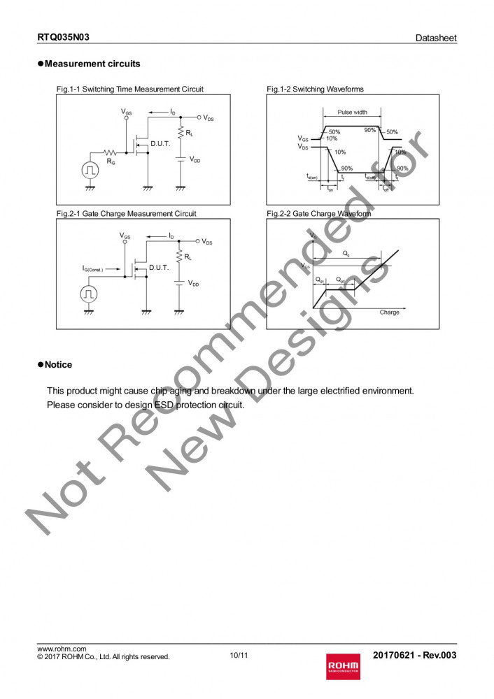 RTQ035N03TR datasheet page 10