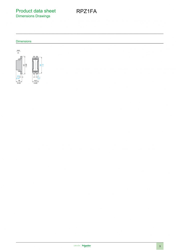RPZ1FA technical document page 3