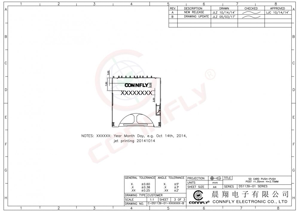 DS1139-01-09SS4BSR drawing page 3