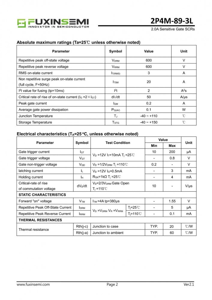 2P4M-89-3L datasheet page 2