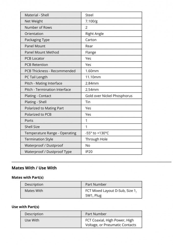 MOLEX 1731071285 technical drawing page 3
