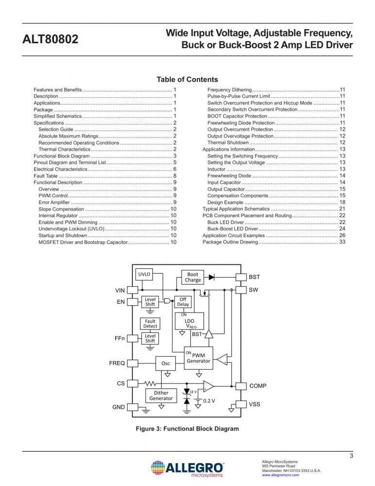 ALT80802 datasheet page 3