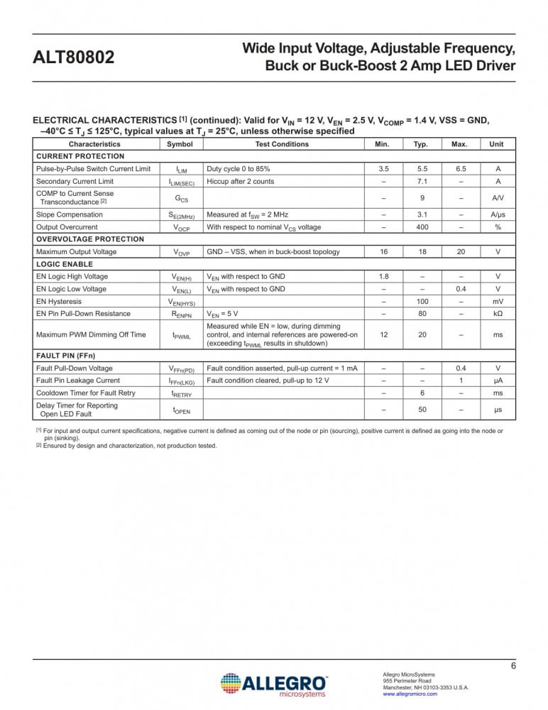 ALT80802 datasheet page 6
