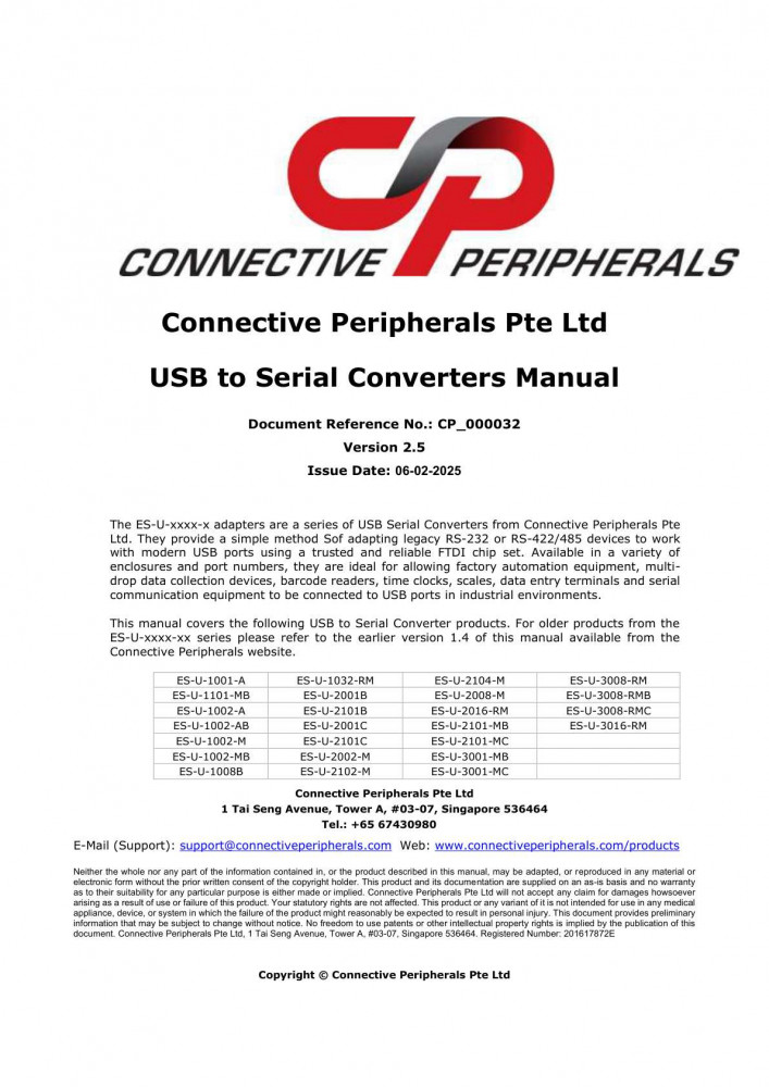 Technical document page 1