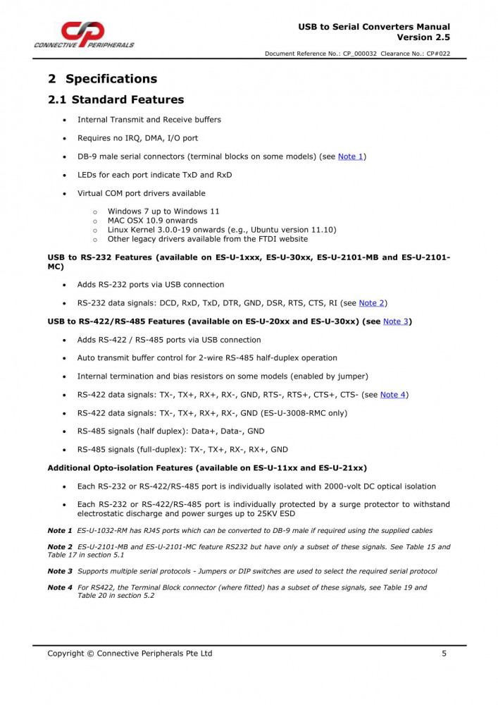 Technical document page 5