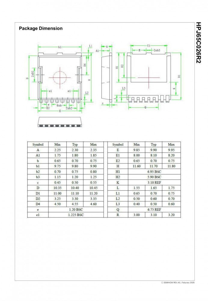 HPJ65C026R2 datasheet page 7