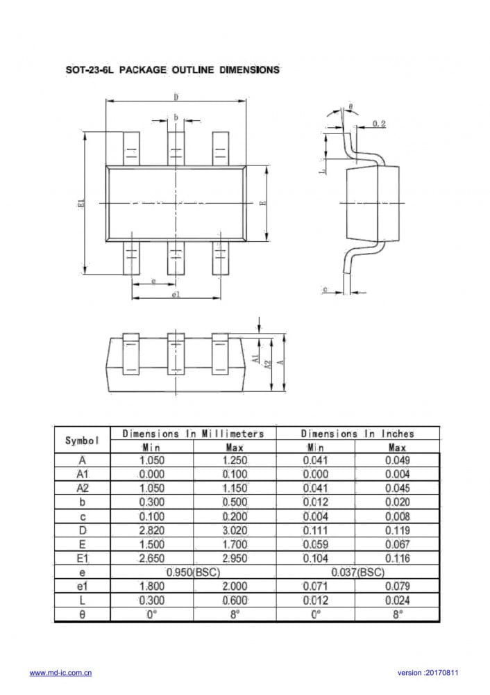 MD7620A datasheet page 5