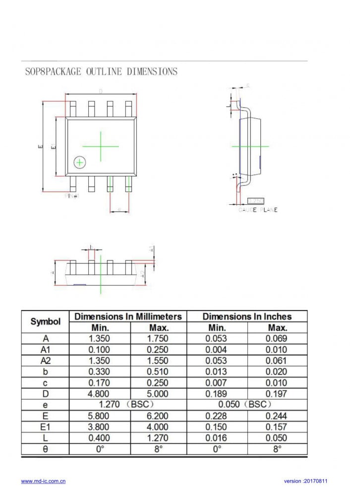 MD7620A datasheet page 6