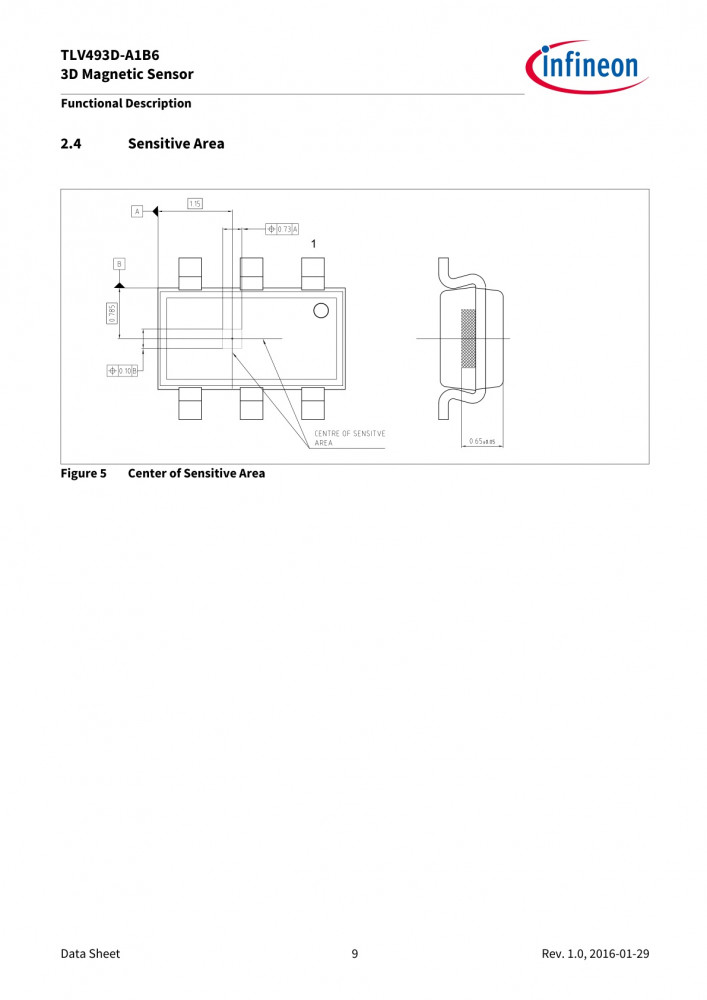 TLV493D-A1B6 datasheet page 9