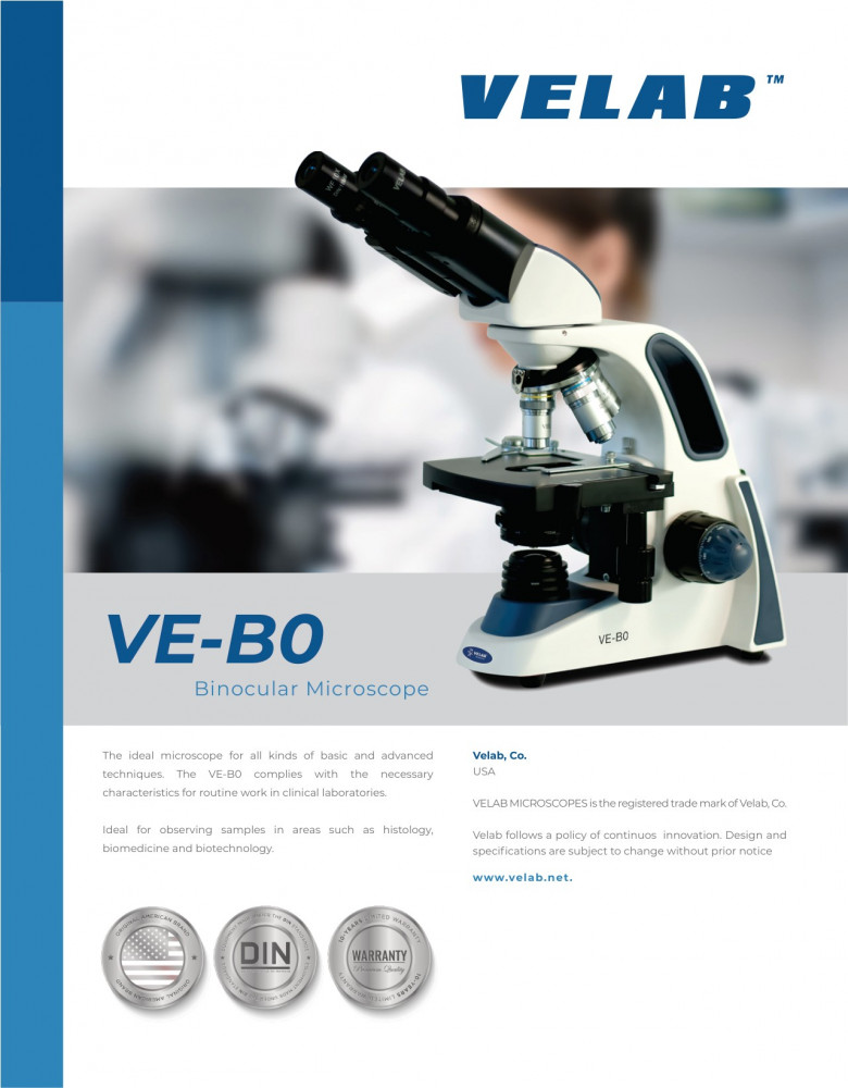 VE-B0 product document page 1