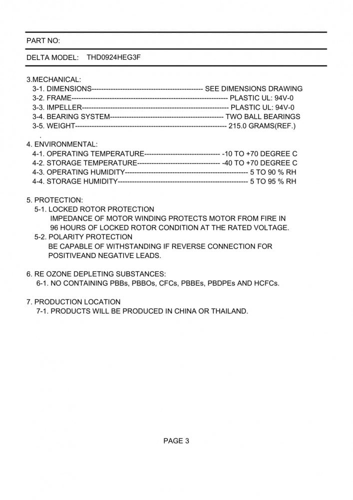 THD0924HEG3F specification page 6