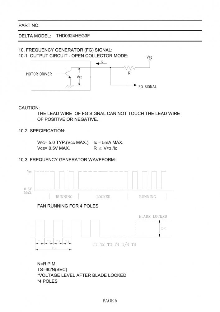 THD0924HEG3F specification page 9