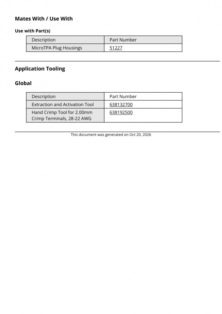 Technical document image 3 for Molex 560868100