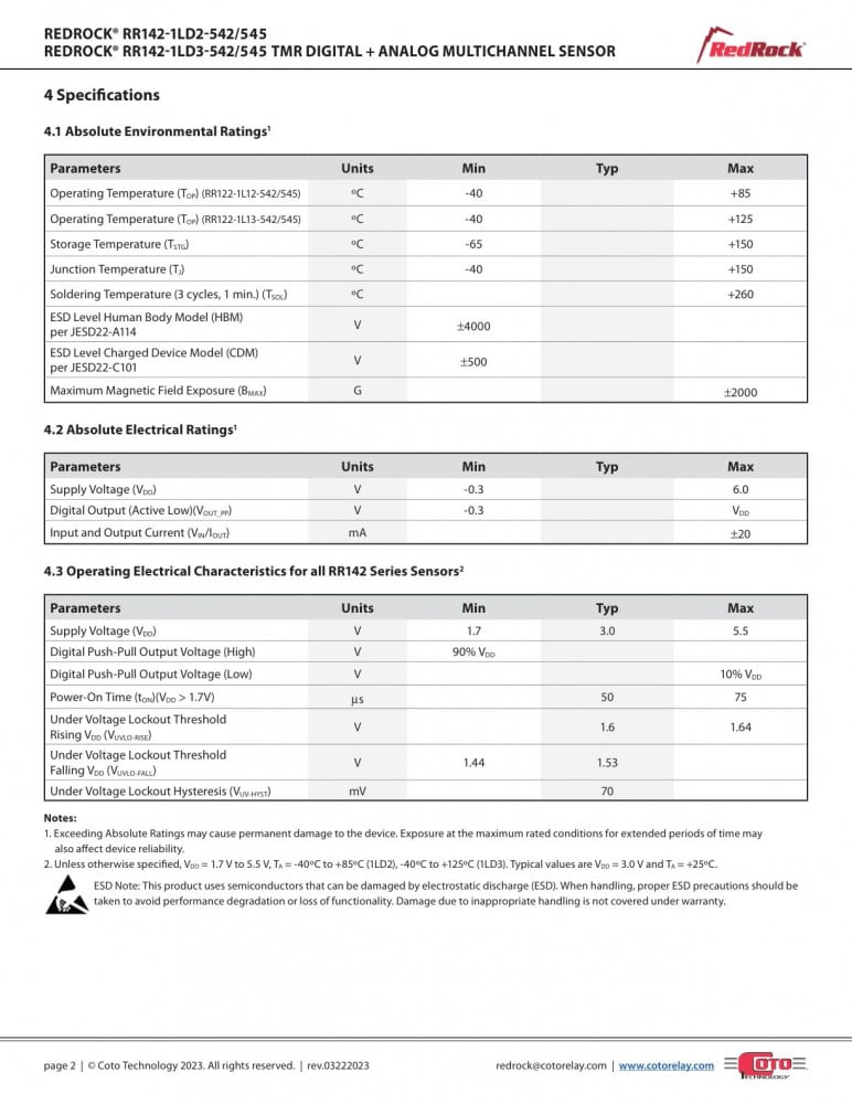 RR142-1LD2-542 datasheet page 2