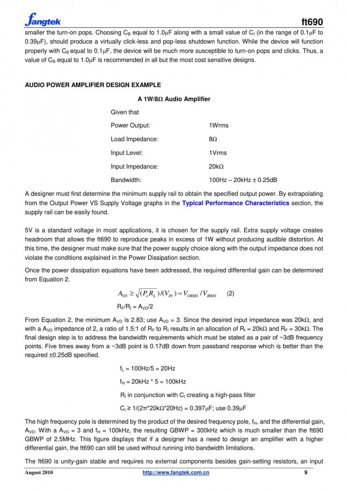 FT690M datasheet page 9