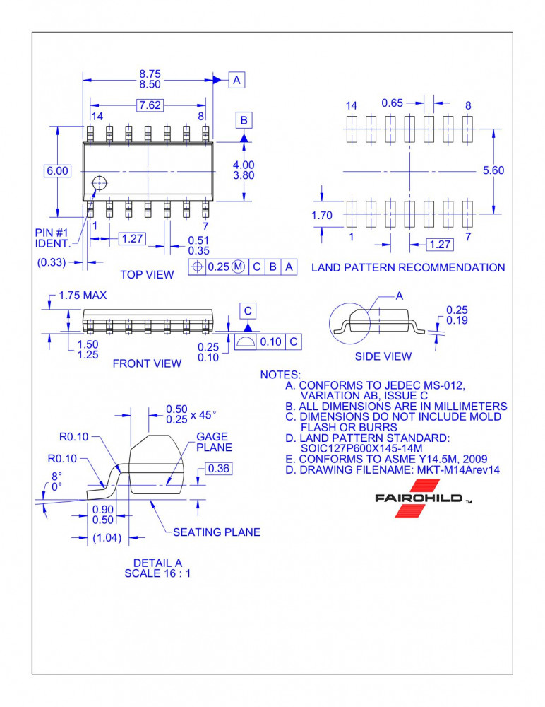 74LCX38 datasheet page 8