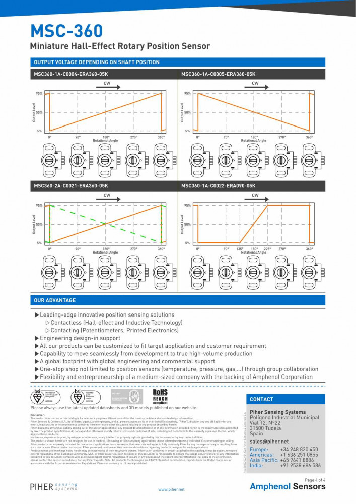 MSC-360 technical document page 4