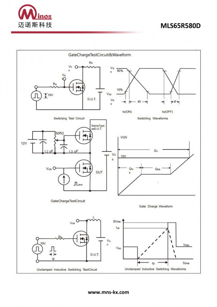 MLS65R580D datasheet page 5