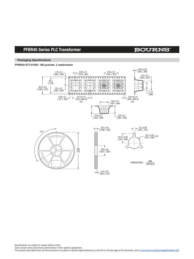 PFBR45 series datasheet page 4