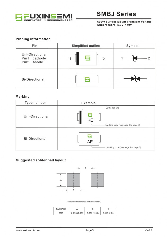 SMBJ12CA datasheet page 5
