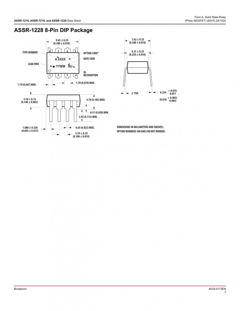 ASSR-1218 family datasheet page 7