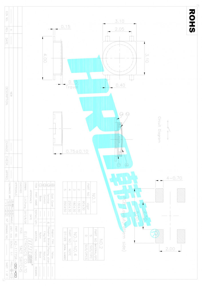 K2-1177SR-A4DW-06 technical document page