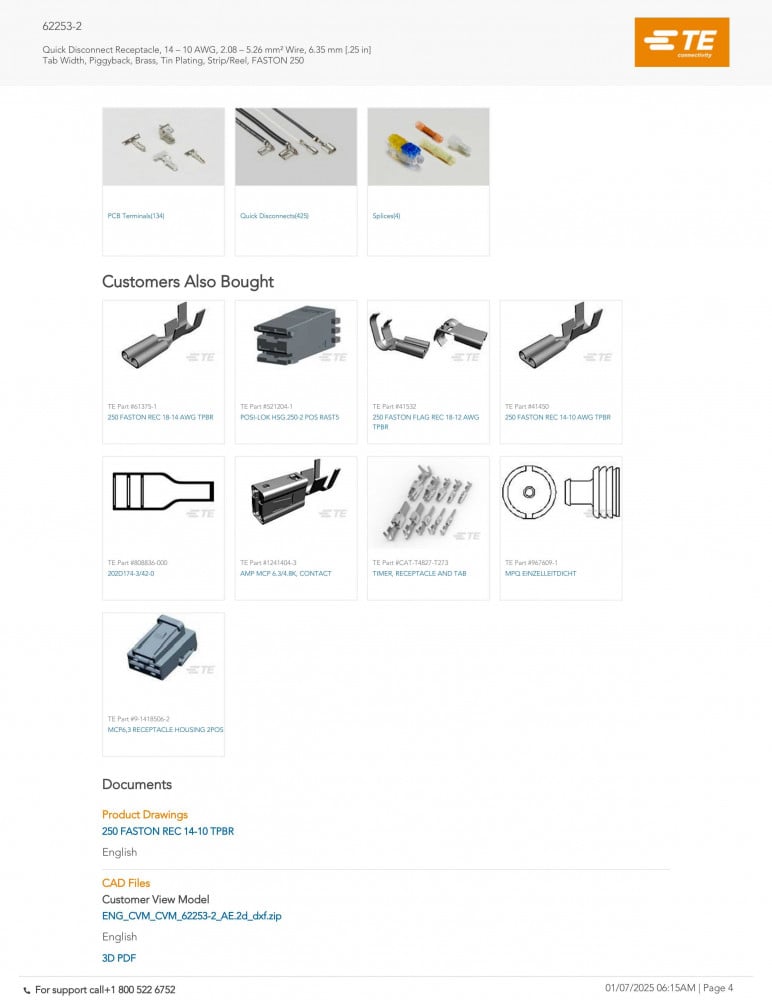 62253-2 technical document page 4