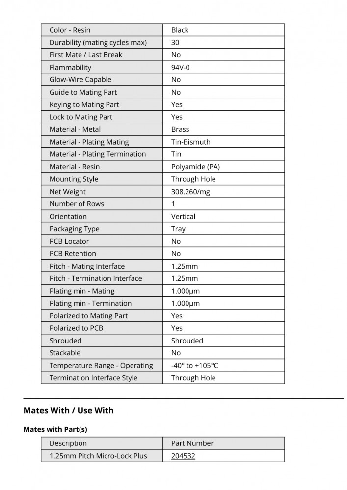 MOLEX 2200971271 technical document page 3