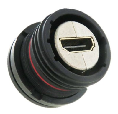Amphenol HDMIFTV7AZNF059 USB, DVI, HDMI Connector Assembly