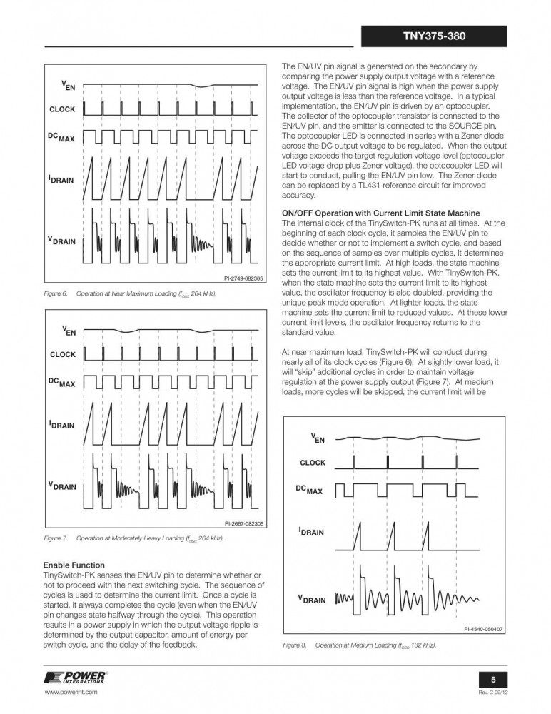 TNY380GN technical document page 5